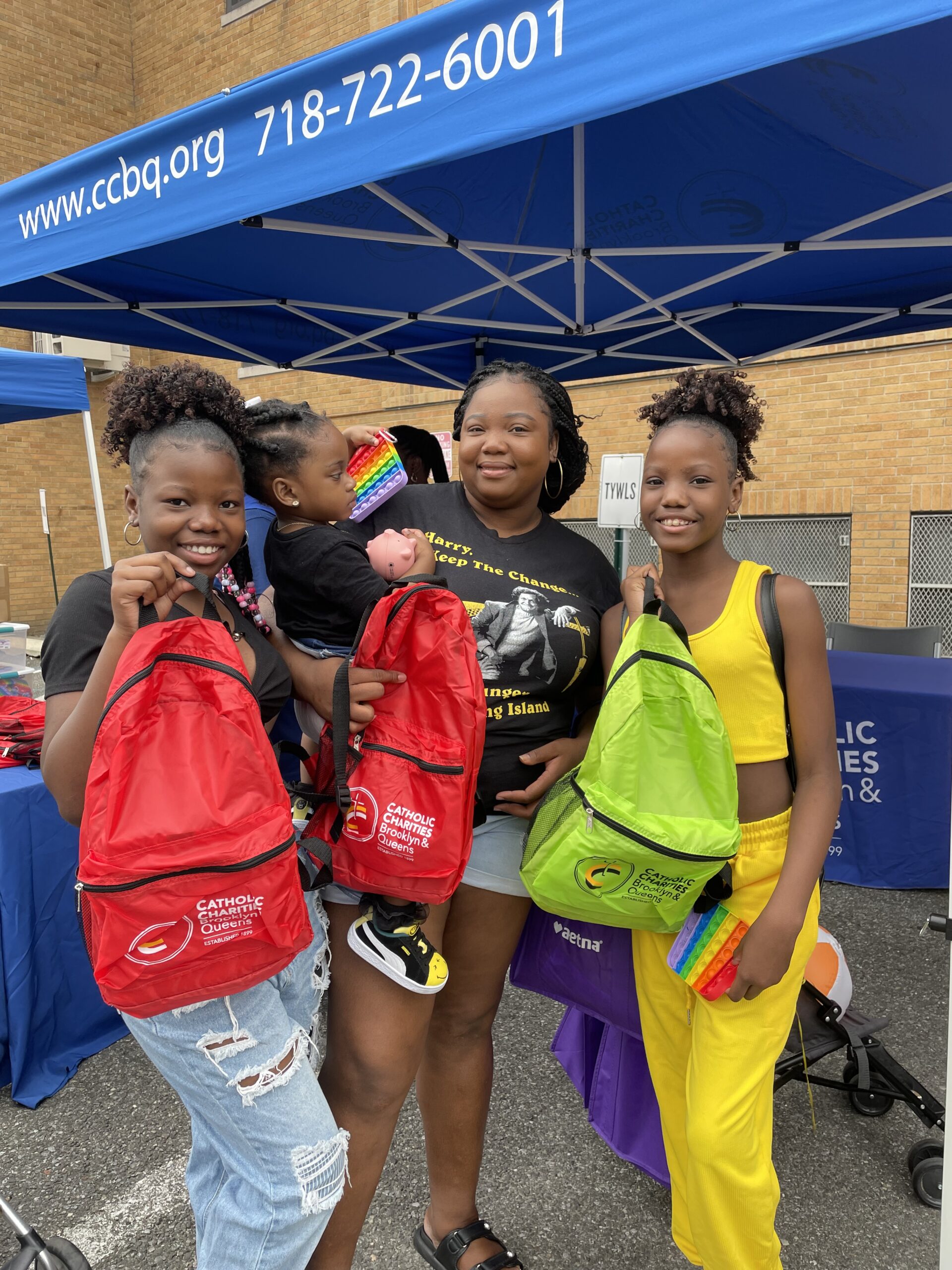 Catholic Charities for schools: A Back-to-School Event in Astoria