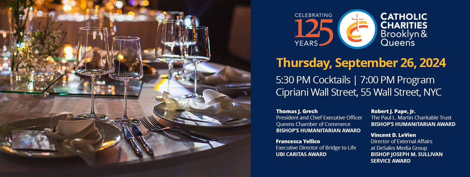 2024 Bishops Humanitarian Award Dinner